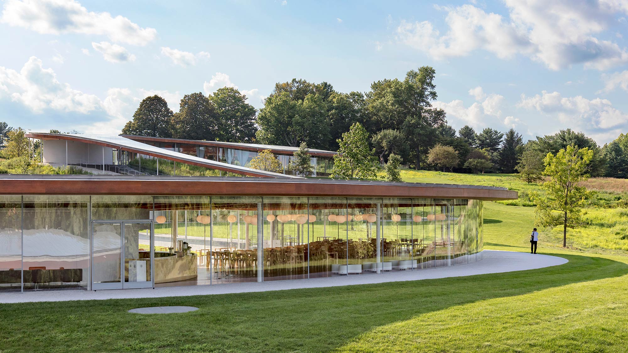 Member Reception | A River of Glass | Grace Farms
